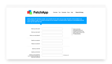 Tour – FetchApp